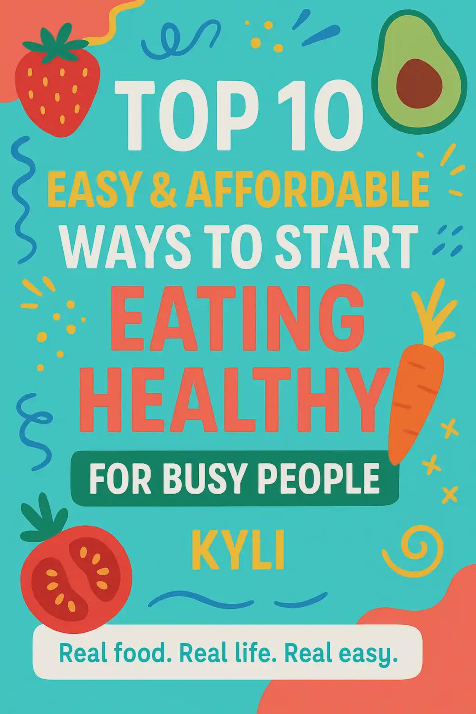 Healthy Eating Tips & Grocery List | Digital Download for Busy People ...