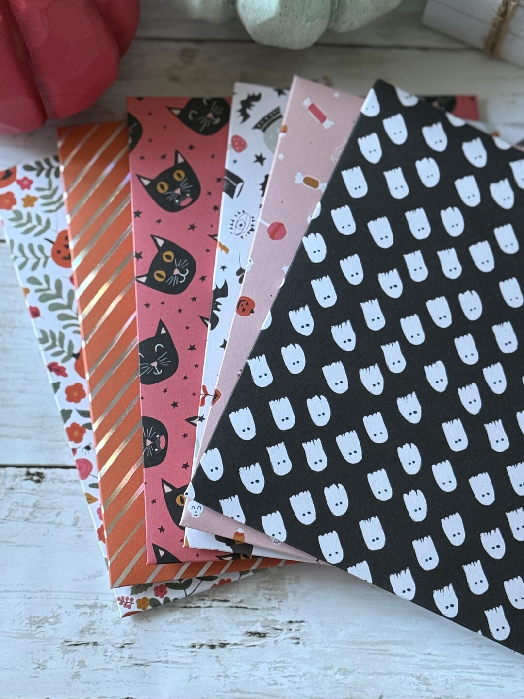 Halloween Stationery for Pen Pals and Fall Snail Mail, Halloween ...