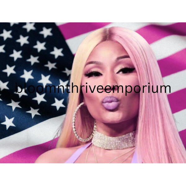 Nicki Minaj American Flag - Etsy