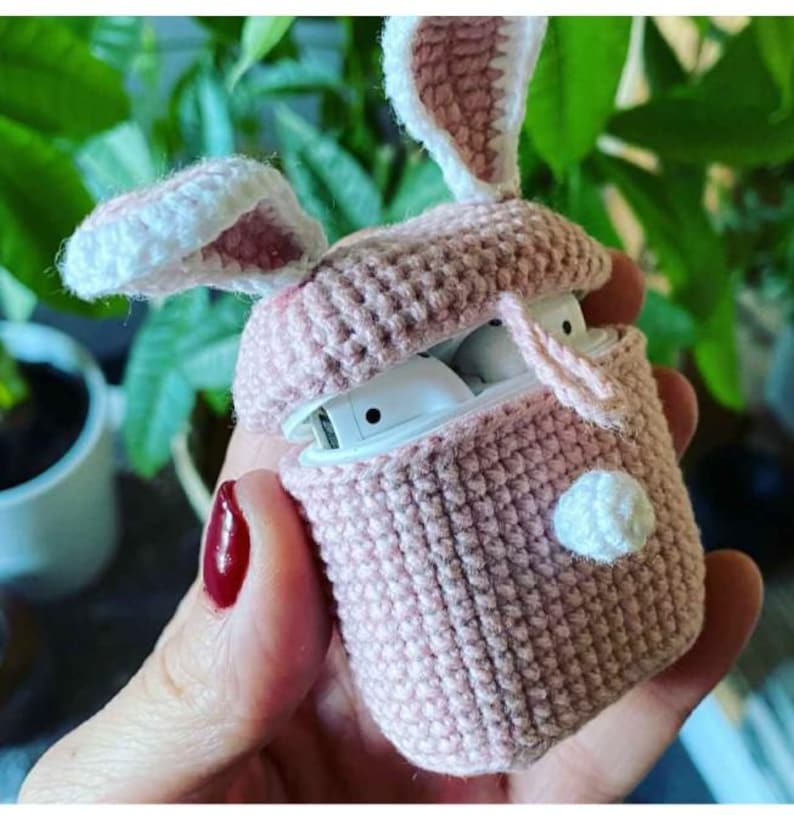 Crochet Headphone Case Pattern PDF, Easy Earbud Pouch Tutorial, DIY ...