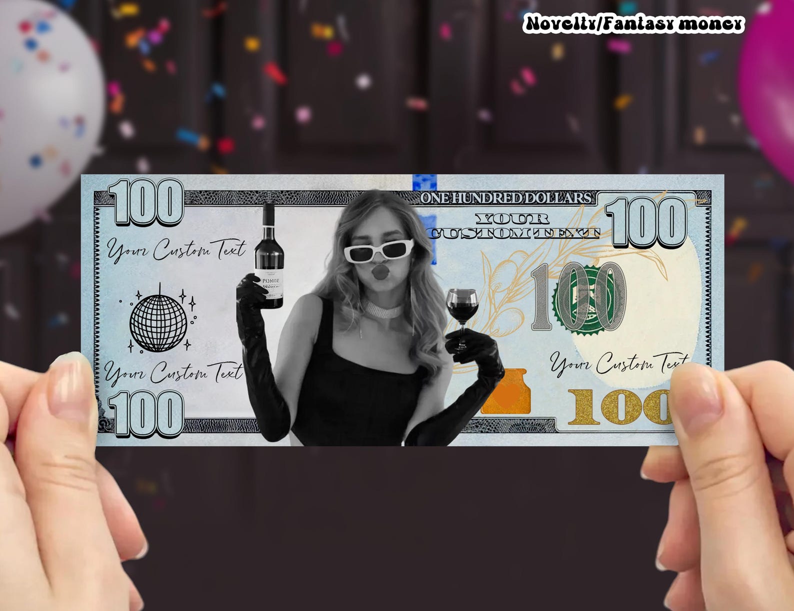 Your Face on Money Personalized Dollar Bill/custom Dollar Bill for ...