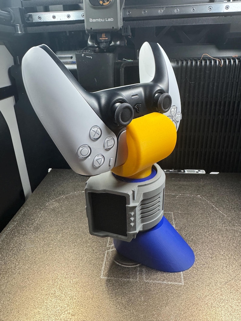 3D Printed Lego / Fallout Inspired Game Controller Holder, Works With ...