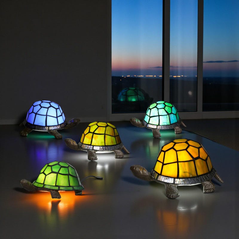 Turtle Lamp - Etsy