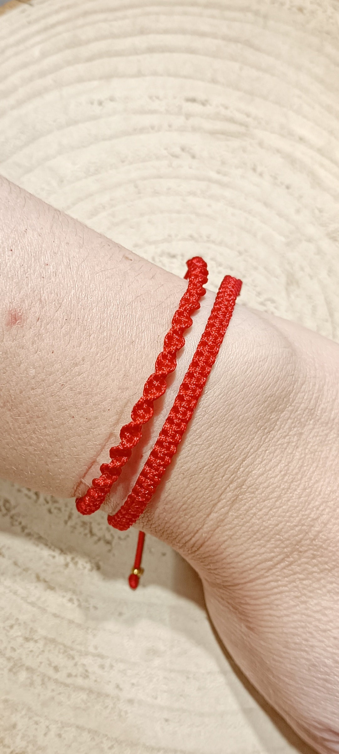 Red String of Life Bracelet, String of Fate, Kabbalah Bracelet, Lucky ...