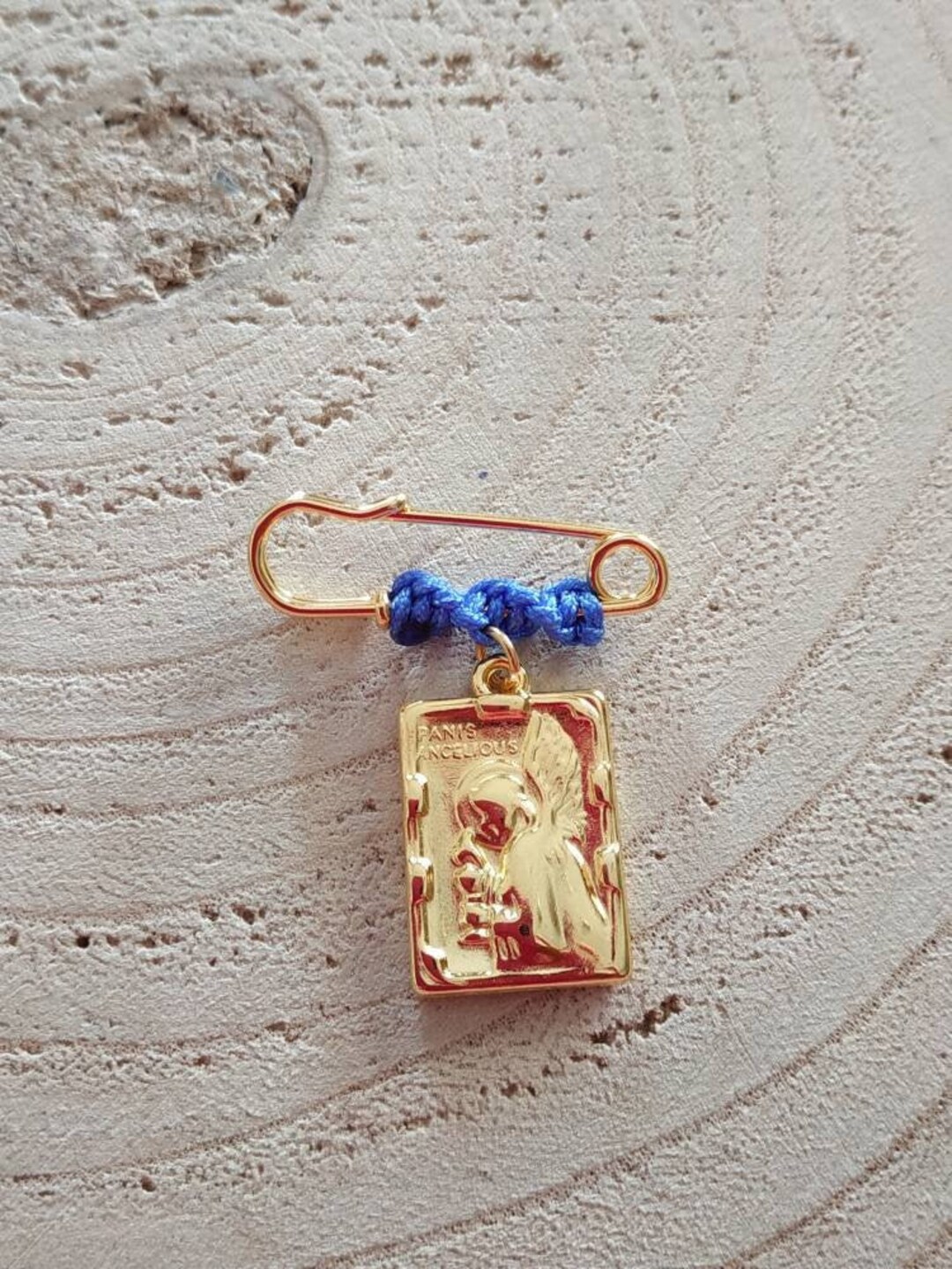 Guardian Angel Watch Over and Protect, Baby Brooch, New Born Safety Pin ...