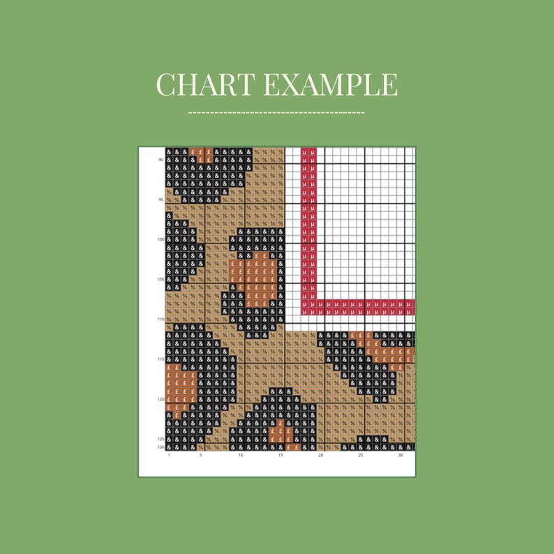 Animal Print Needlepoint Chart, Leopard Pattern (PDF Pattern) - Etsy