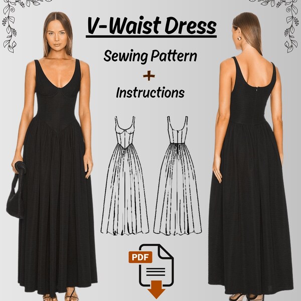 Princess Seam Dress - Etsy