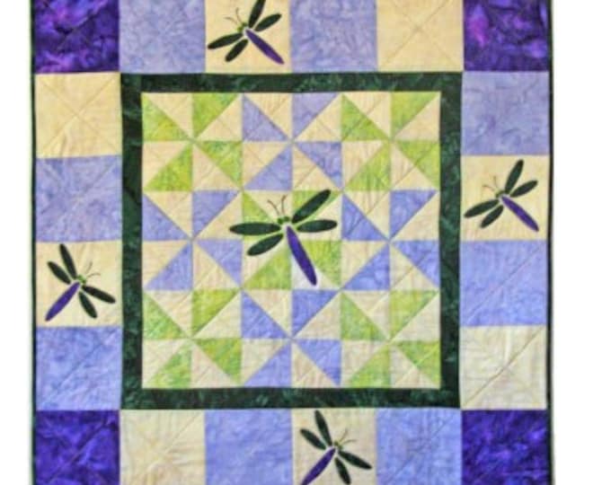 Dragonfly Quilt Pattern - Etsy