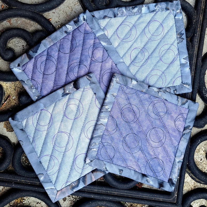 Quilted Coasters - Etsy