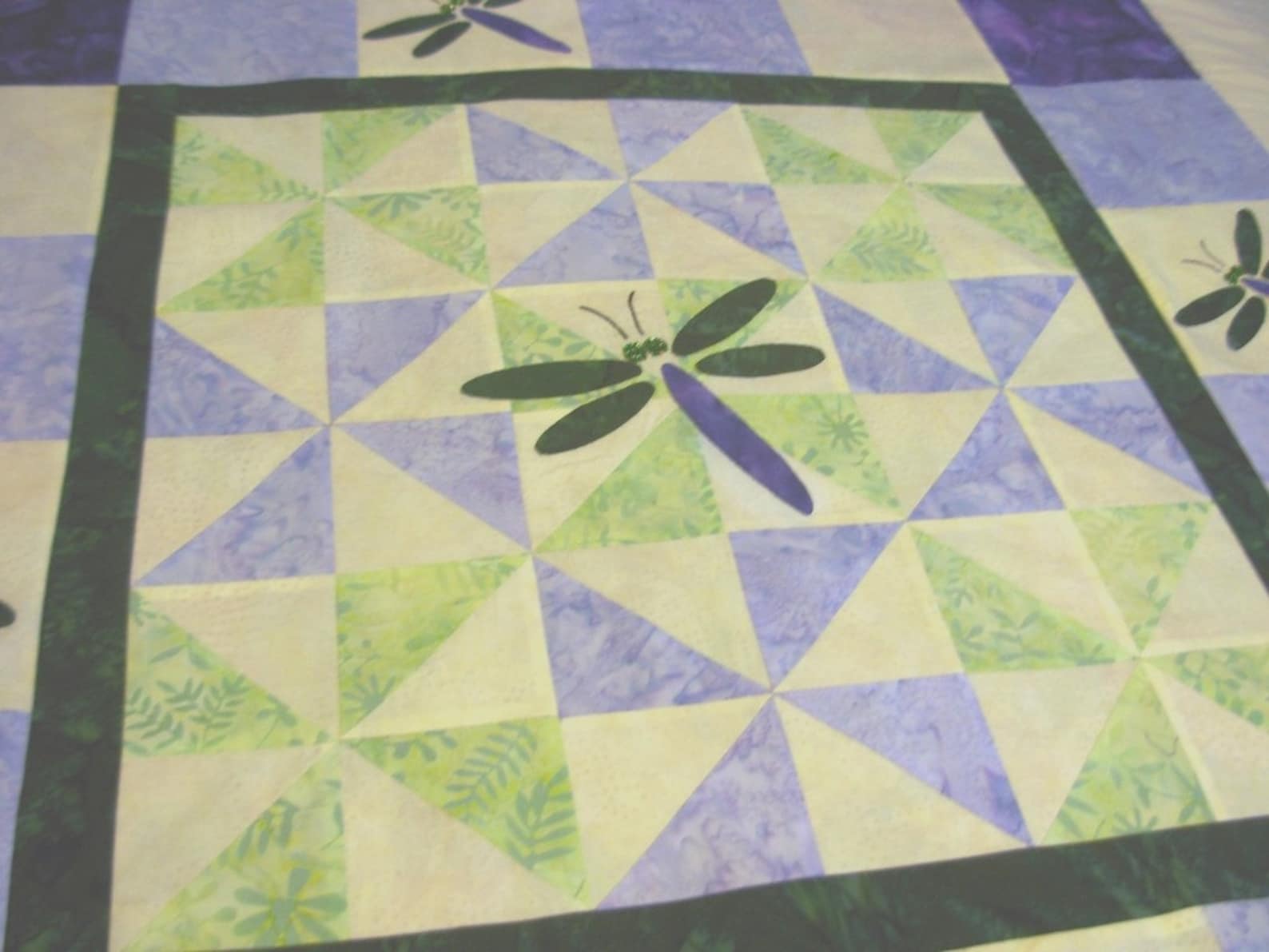 Dragonfly Quilt Pattern - Etsy