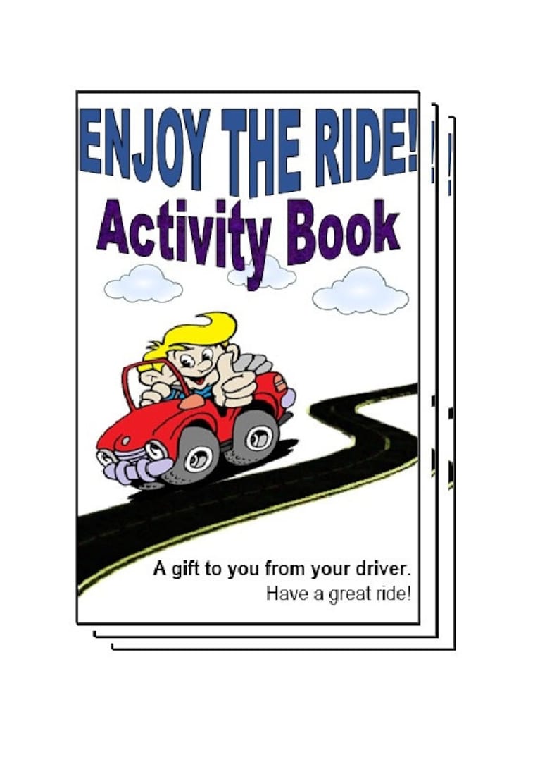 Ride Sharting Activiy Book - for Uber and Lyft Drivers - Etsy