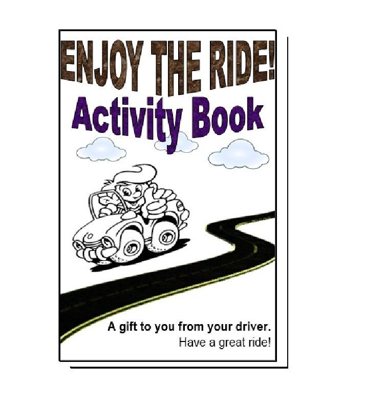 Ride Sharting Activiy Book for Uber and Lyft Drivers - Etsy