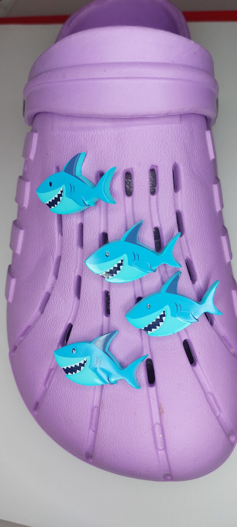 Happy Shark Charms for Croc Shoes - Etsy
