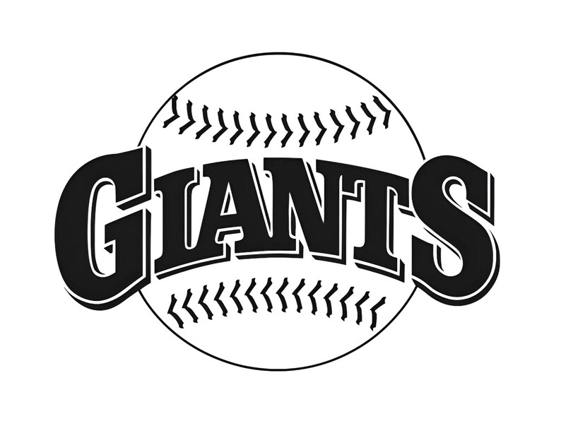 Giants Baseball (svg, Png, Jpg, Pdf) Clipart - Etsy