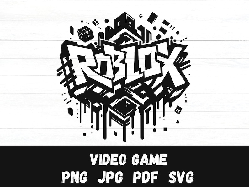 Roblox Logo SVG, Gaming Clipart (digital Download) - Etsy