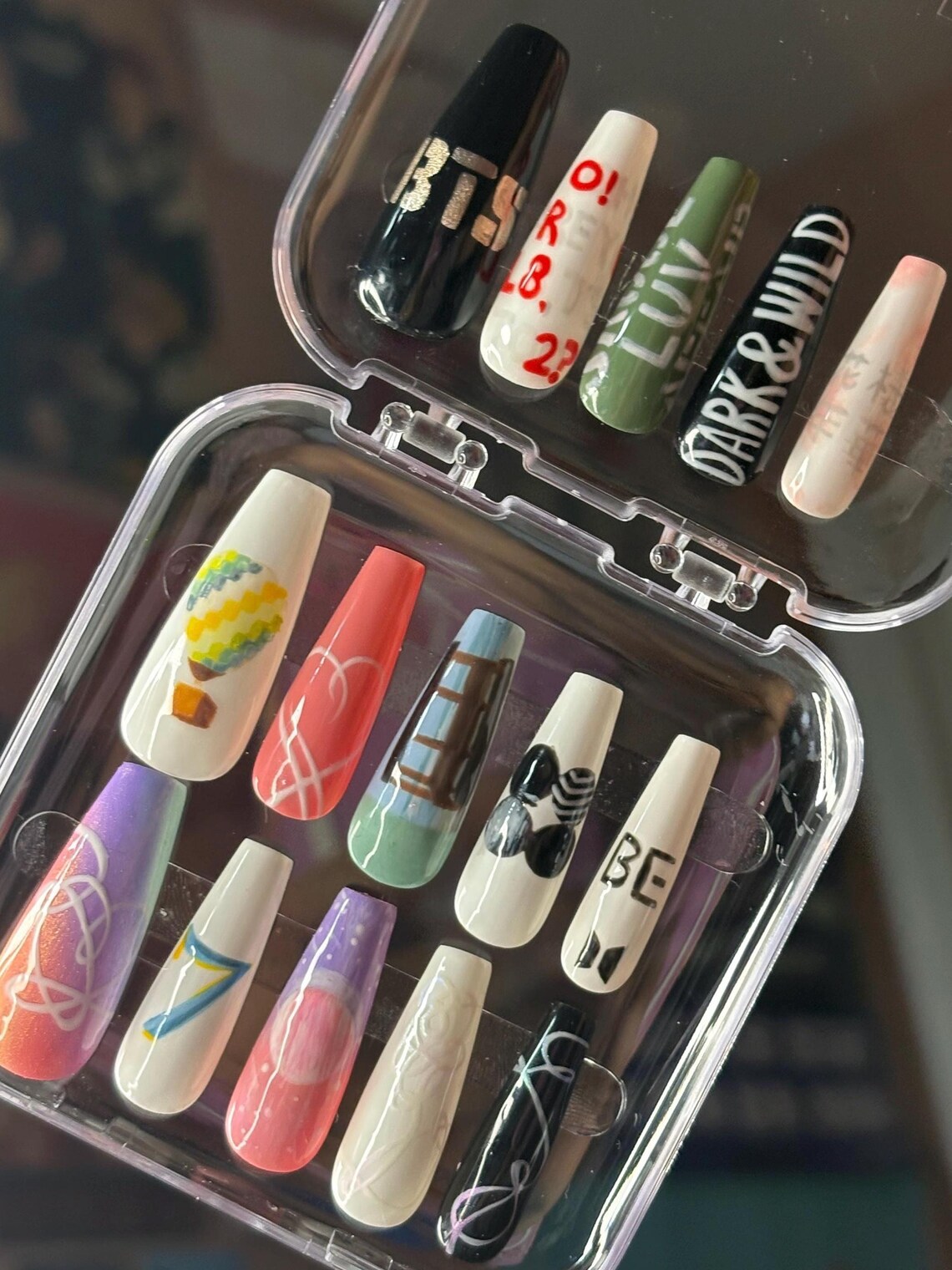 BTS Album Kpop Press on Nails - Etsy