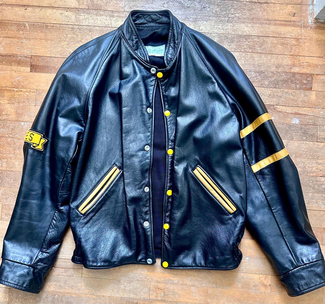 Rare Vintage Leather Varsity Jacket – Halifax, Nova Scotia - Etsy