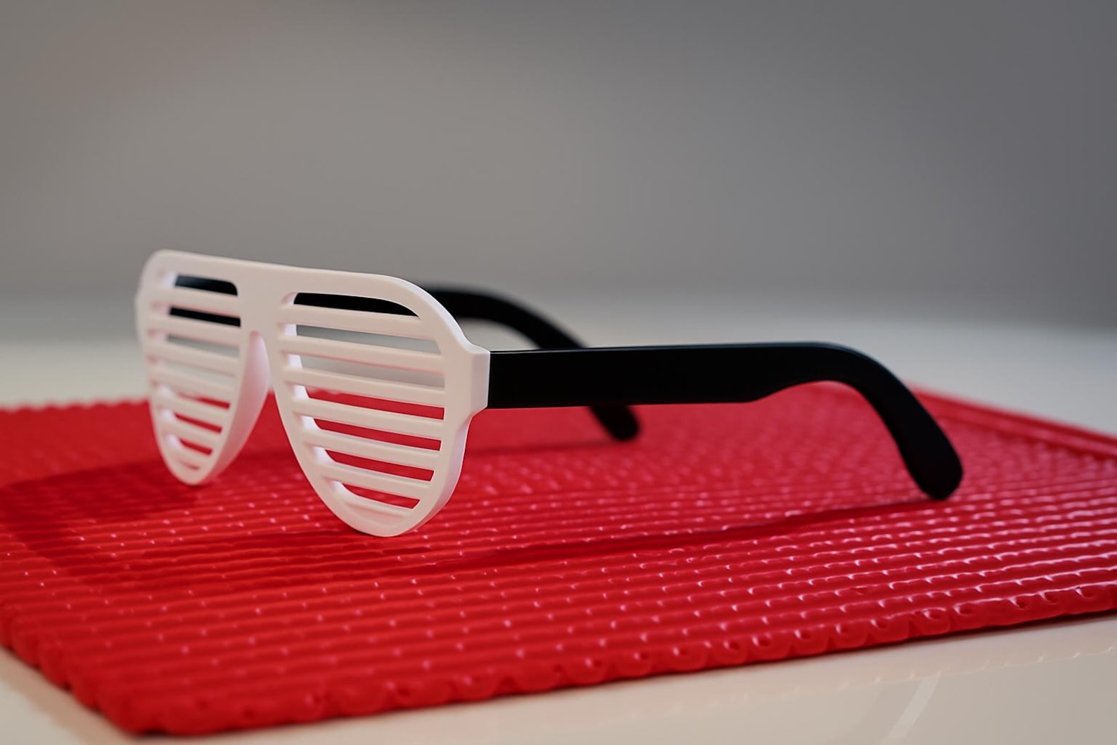 Glow-in-the-dark Shutter Shades | 3D Printed Rave Festival Sunglasses ...