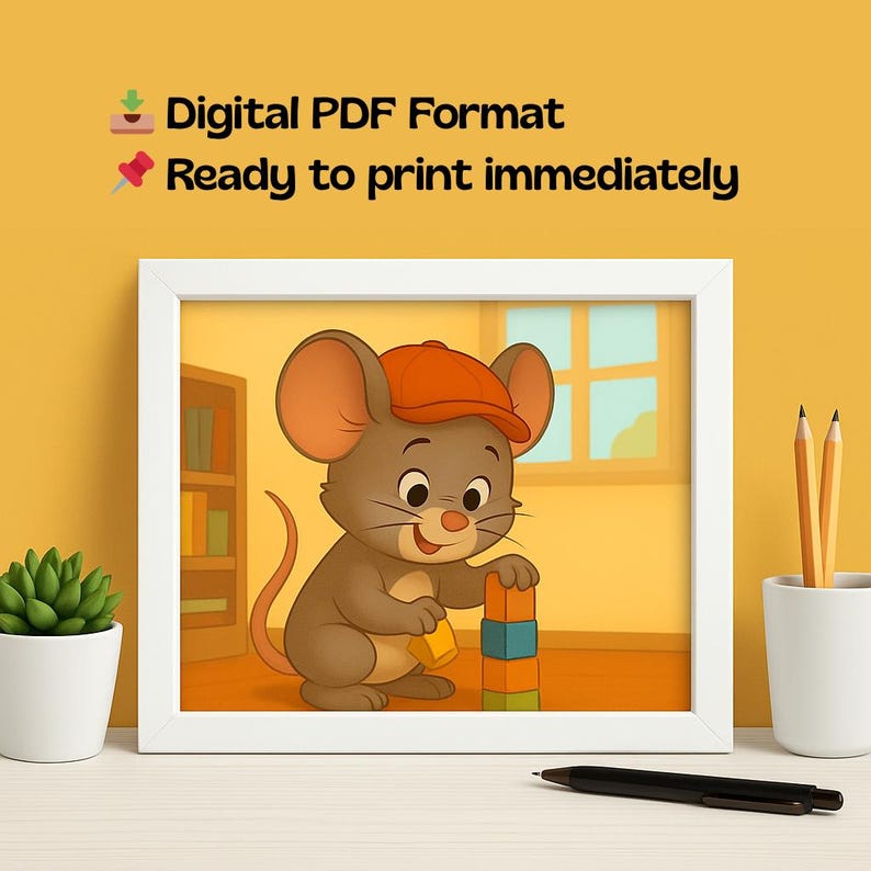 Tom the Mouse and the Roar Inside – Printable Rhyming Ebook | Emotional ...