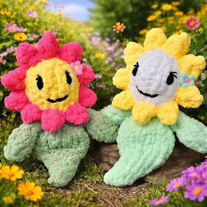 Finger Knit Flower Pattern Chunky Florabelle Babies (PDF Download)cozy ...