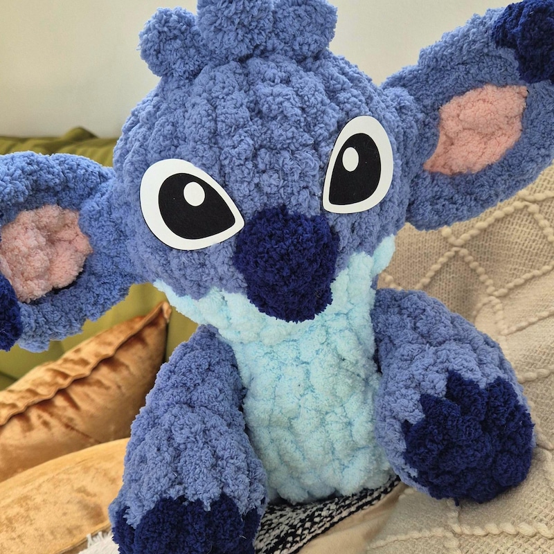 Stitch Christmas Plushie - Etsy