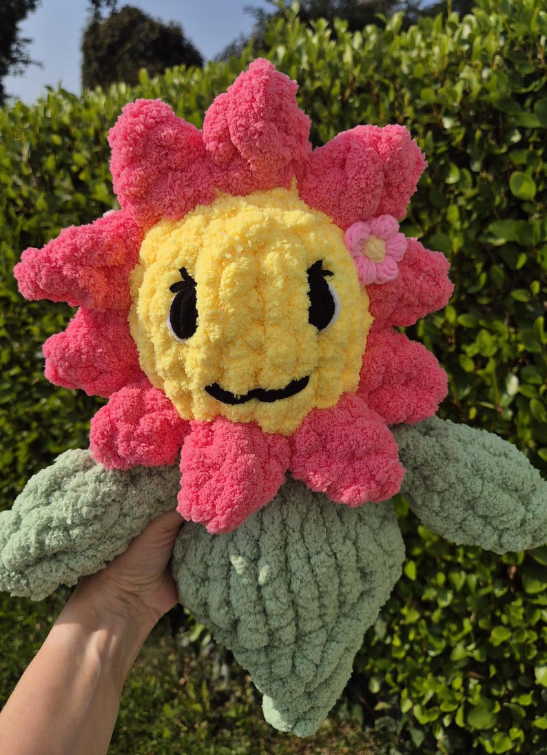 Finger Knit Flower Pattern: Chunky Florabelle Babies (PDF Download) - Etsy