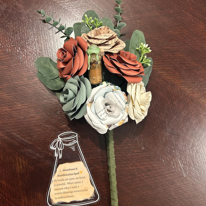 Darklit Petals Spell Jar - Etsy