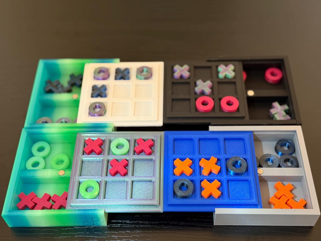 Travel Tic Tac Toe Game - Etsy