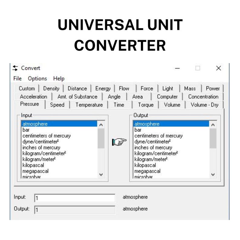 Universal Unit Converter | All-in-one Tool for Students, Education & Professionals - Etsy