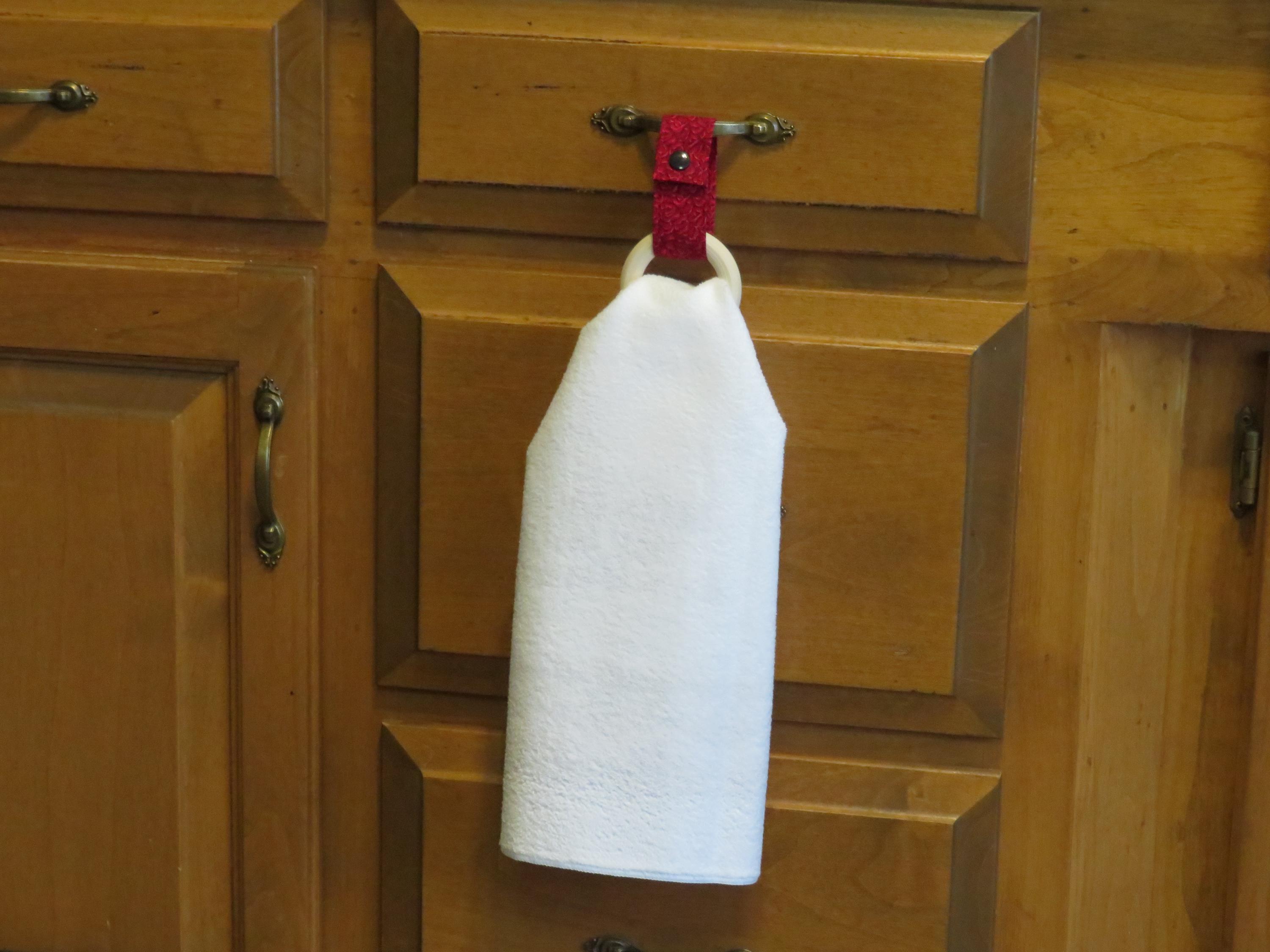 Towel Holder / Wooden Ring Towel Holder / Made and Ready to Ship - Etsy