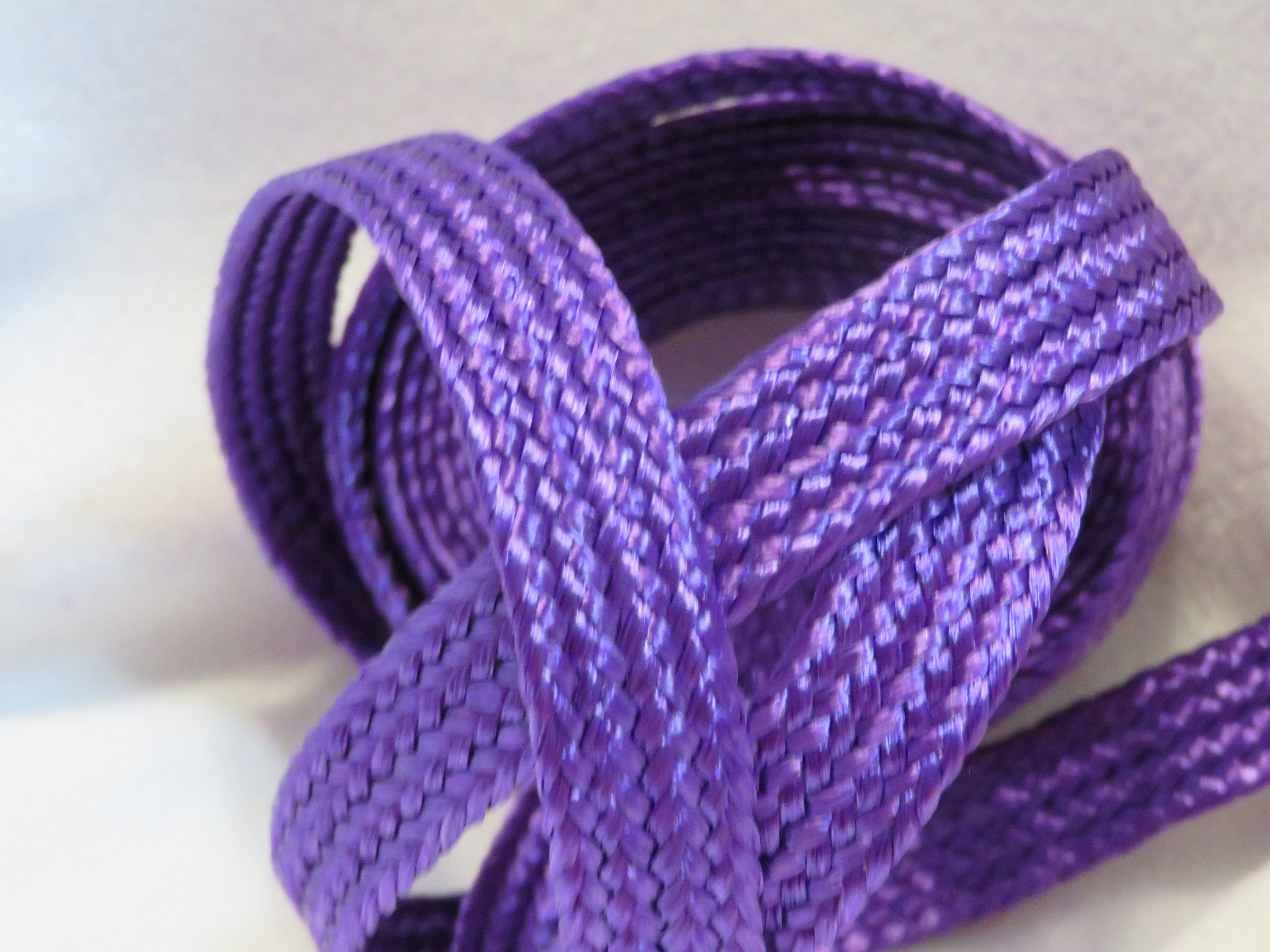 Millinery Purple Straw Braid for Hat Making / Trimming 5/8 Inches Wide ...