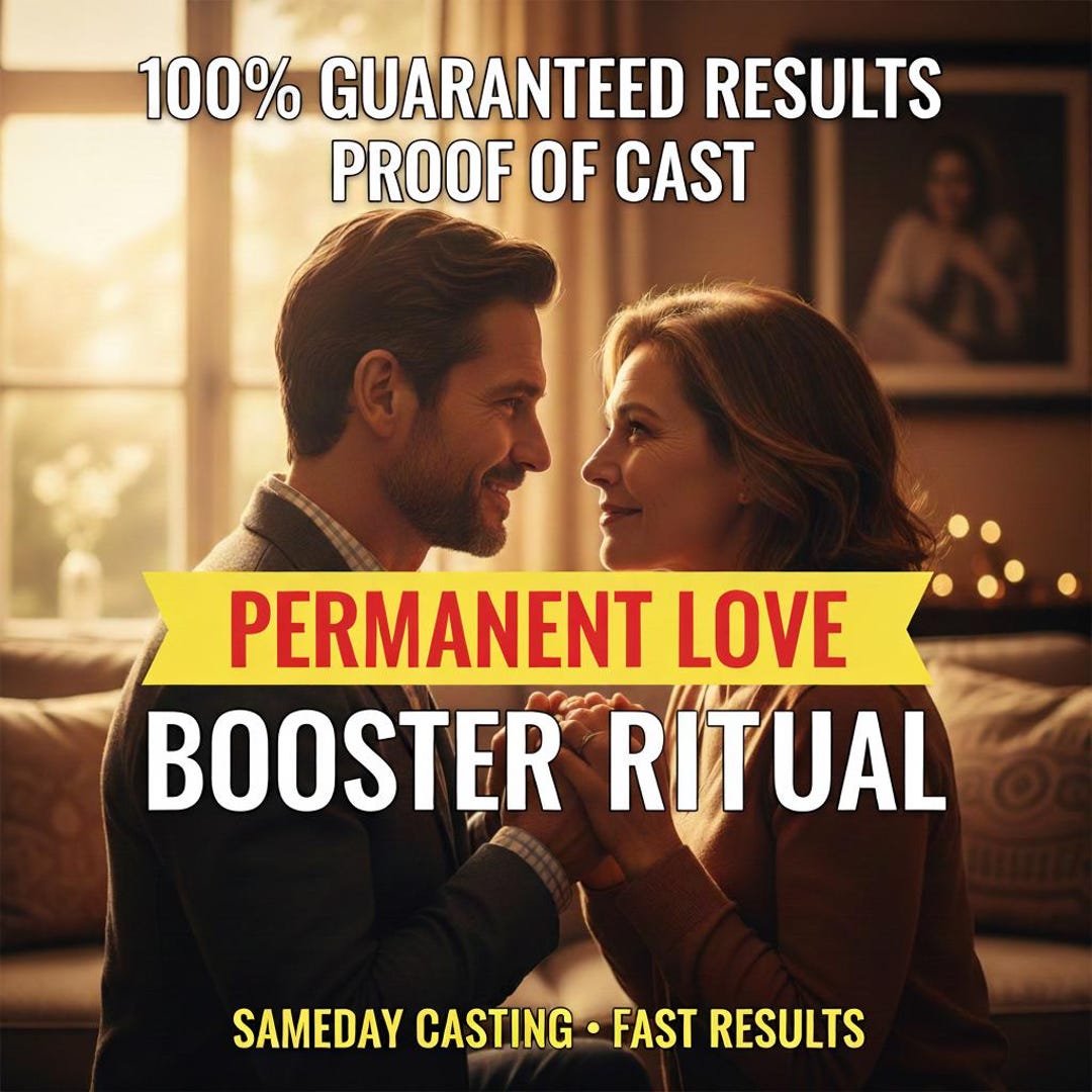 Permanent Love Booster Ritual Kit: Deep Bond & Unshakable Loyalty - Etsy