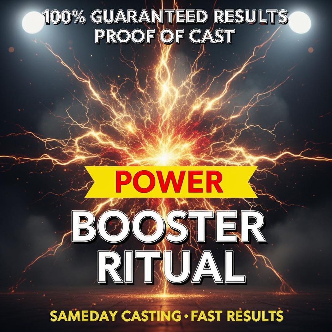 Power Booster Ritual Kit | Energy Amplifier | Ritual Strength & Focus ...