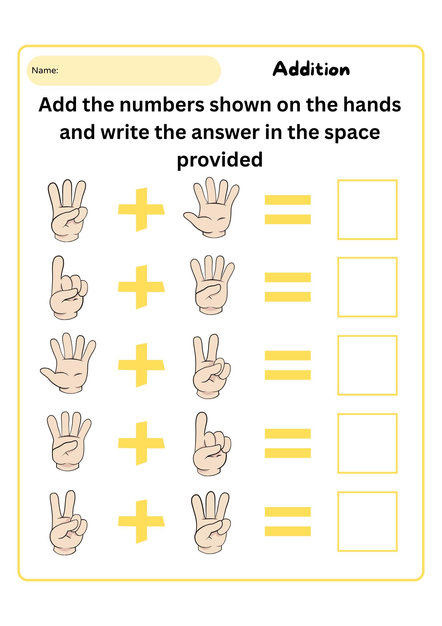 Maths Worksheet Printable || Early Math Learning PDF Download for ...