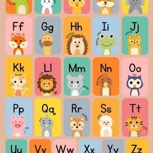 Printable English Alphabet Worksheets Kindergarten || AZ Letter ...