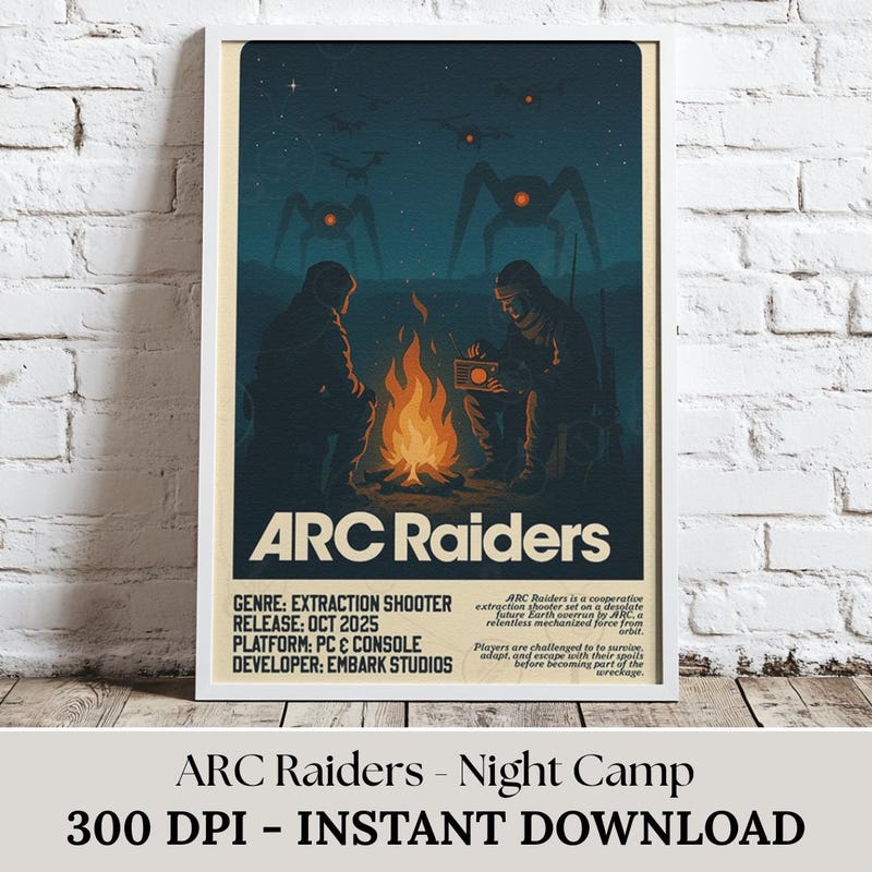 Arc Raiders Poster - Etsy