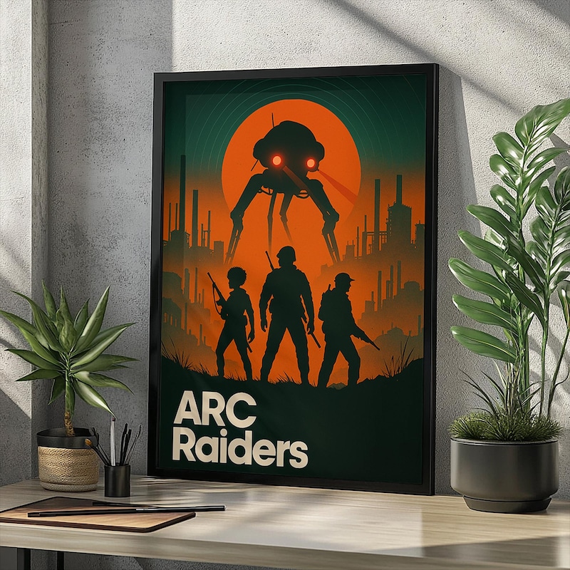 Arc Raiders Poster Art - Etsy UK