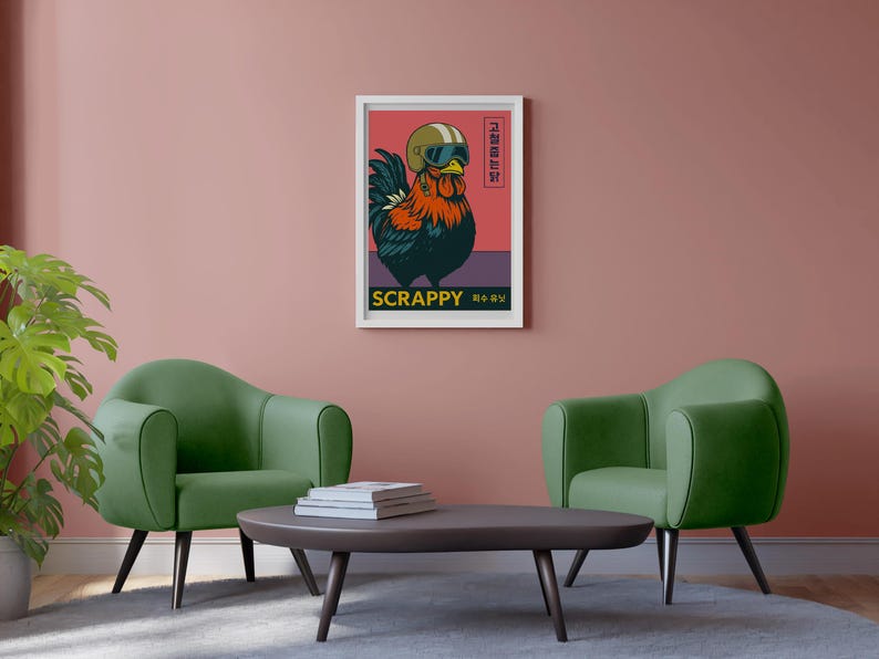 ARC Raiders Scrappy Poster, Japanese Style Gamer Room Wall Art, Gifts ...