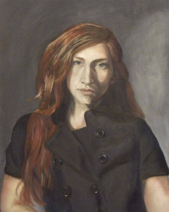 Fiona Original Oil Painting Portrait 16x20 | Etsy