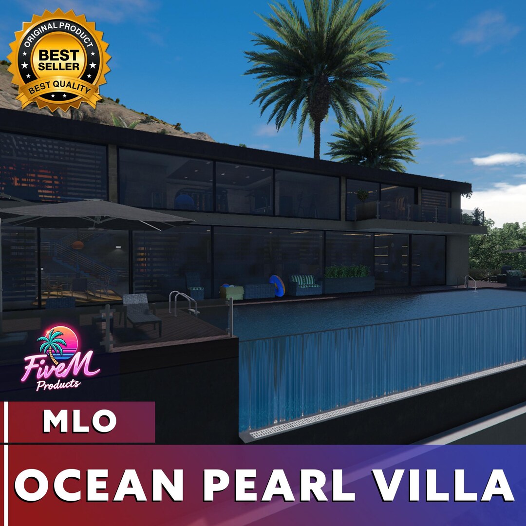Fivem | Ocean Pearl Villa | MLO | Fivem Roleplay L Custom L Optimized ...