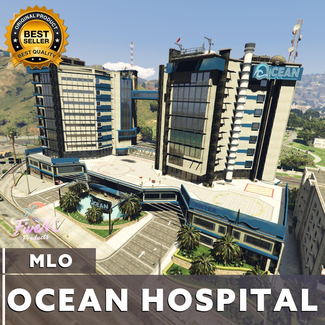 Fivem | Ocean Hospital | MLO | Fivem Roleplay L Custom L Optimized ...
