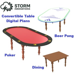 Convertible Game Dining Table - Etsy