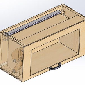 DIY Pull-down Shelf Plans: Space-saving Cabinet Design (digital ...