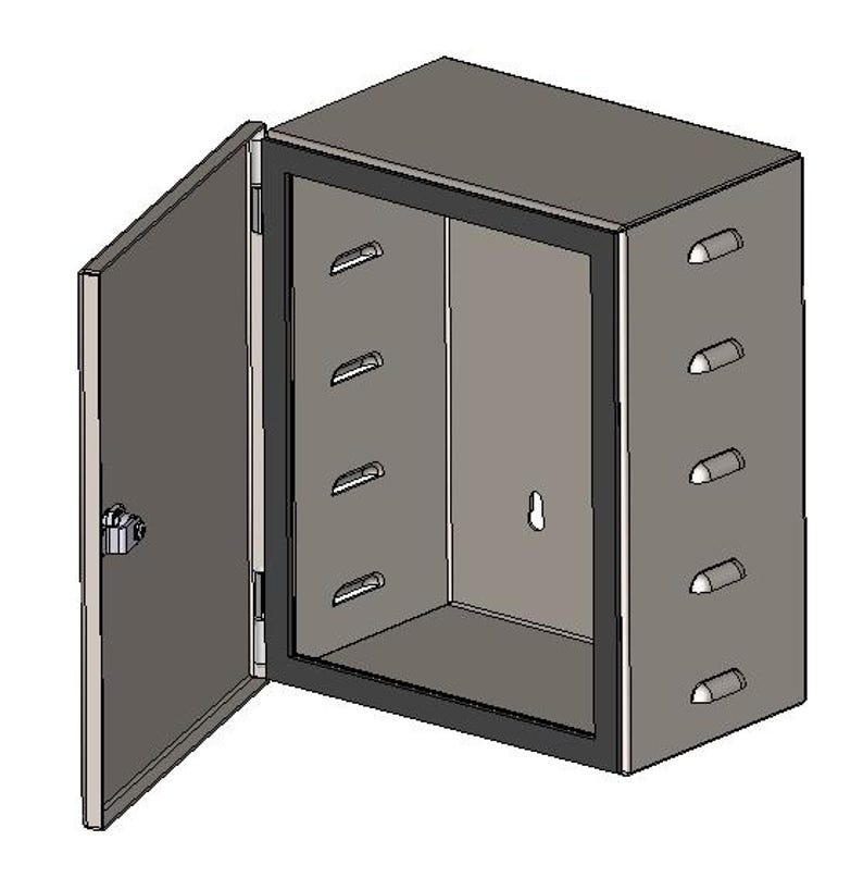 Custom Sheet Metal Box Plans, Steel or Stainless Steel Fabrication ...