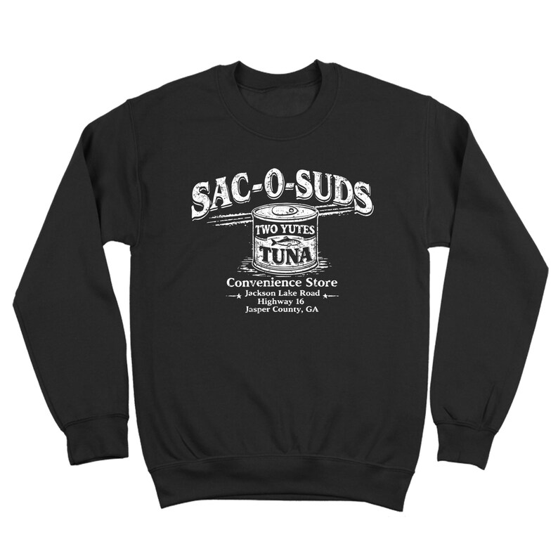 Sac-o-suds - Two Yutes Tuna - Funny 80s 90s Movie Humor Sm-5x Fleece ...