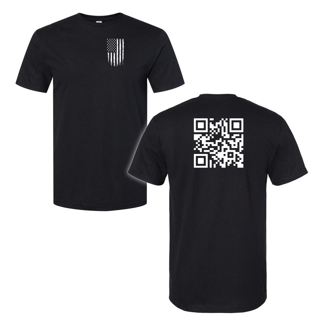 Viral Trump Dance Qr Code 45 47 Funny Prank T-shirt: Republican Maga ...
