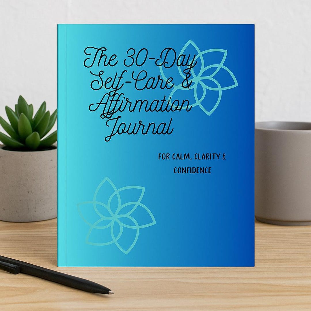 30-day Self-care and Affirmation Journal – Printable PDF | Daily ...