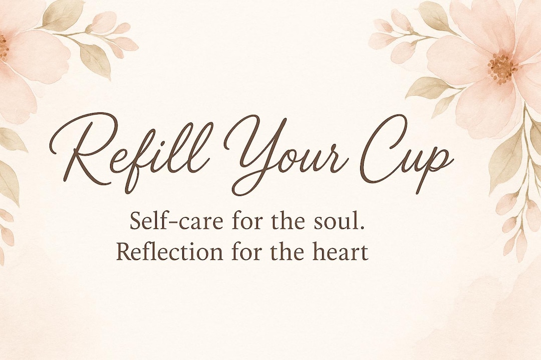Printable Self-care Journal for Women – Let It All Out & Refill Your ...