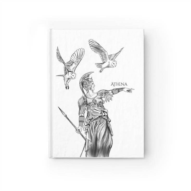 Athena's Guidance Journal - Ruled Lines, Planner, Prayer Book, Grimoire ...