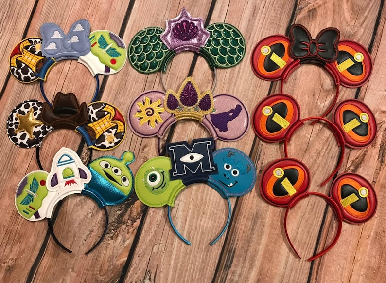 Custom Toy Story Buzz Lightyear Mouse Ear Headband - Etsy